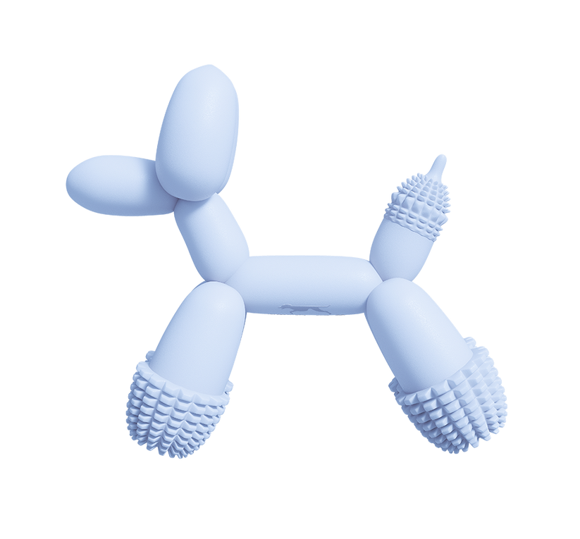Balloon Dog Toy Blue – The Pet Provision House